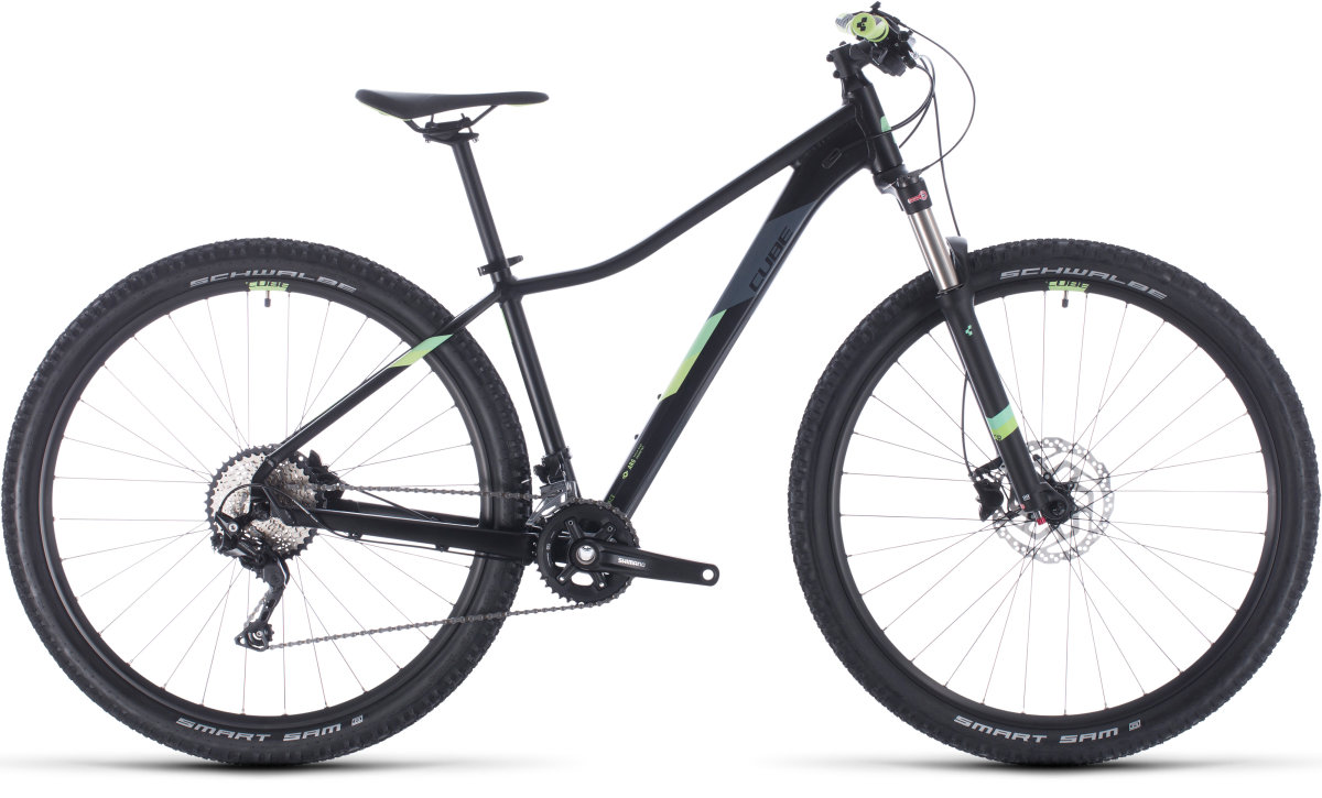 Велосипед Cube Access WS Race black'n'green Черный 325500-16, 325500-19 ...