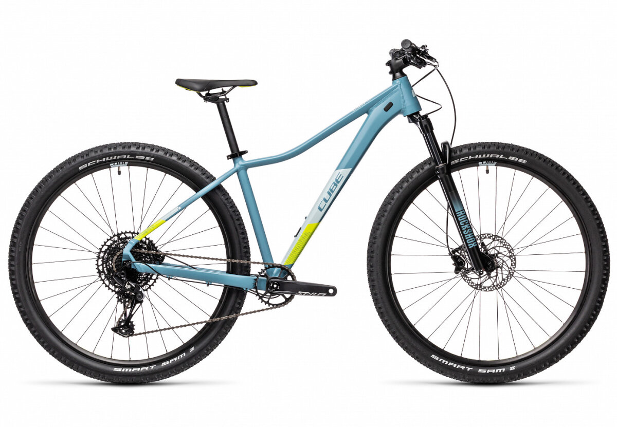 Велосипед Cube ACCESS WS SL 29 greyblue/lime Голубой 425610-29-17 ...