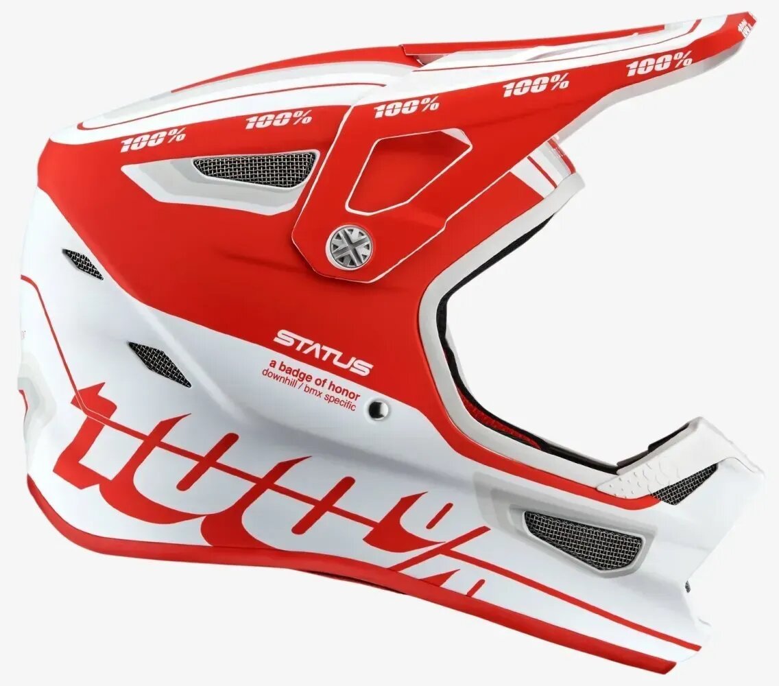 Шолом Ride 100% STATUS Helmet [Topenga Red] Красный 80010-00028 VeloOnline