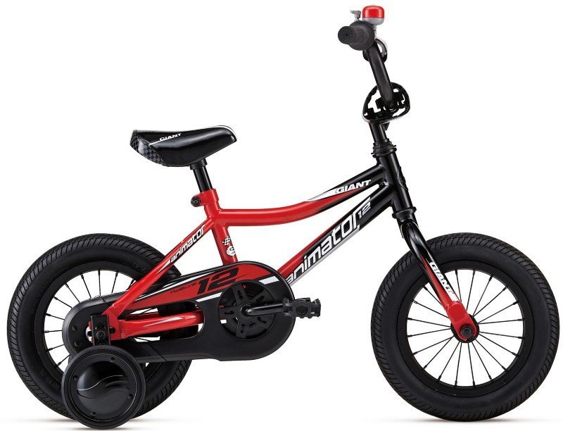 Велосипед Giant ANIMATOR 12 Black/red Черный ANI012RDR2 VeloOnline