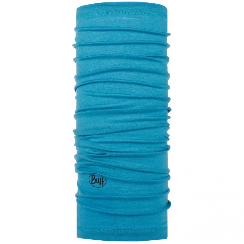 Бандана Buff Lightweight Merino Wool Solid Scuba Blue Голубой BU 113010 ...