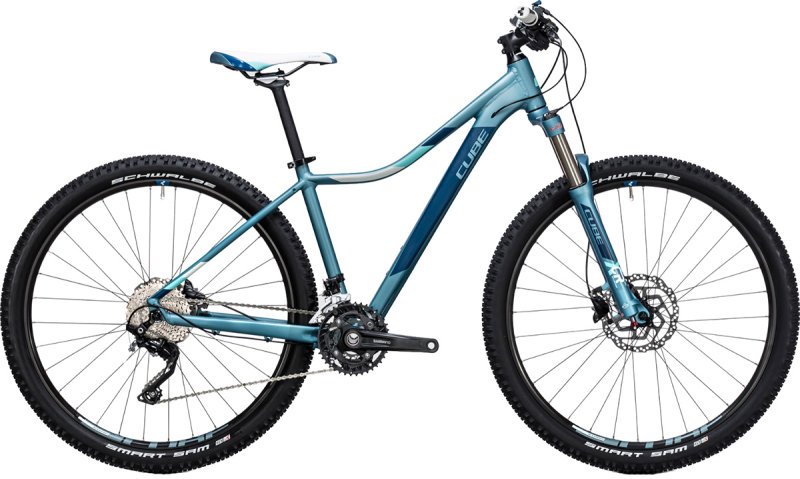 Велосипед Cube ACCESS WLS RACE 29 lindgreen-blue Синий 825301-17 VeloOnline