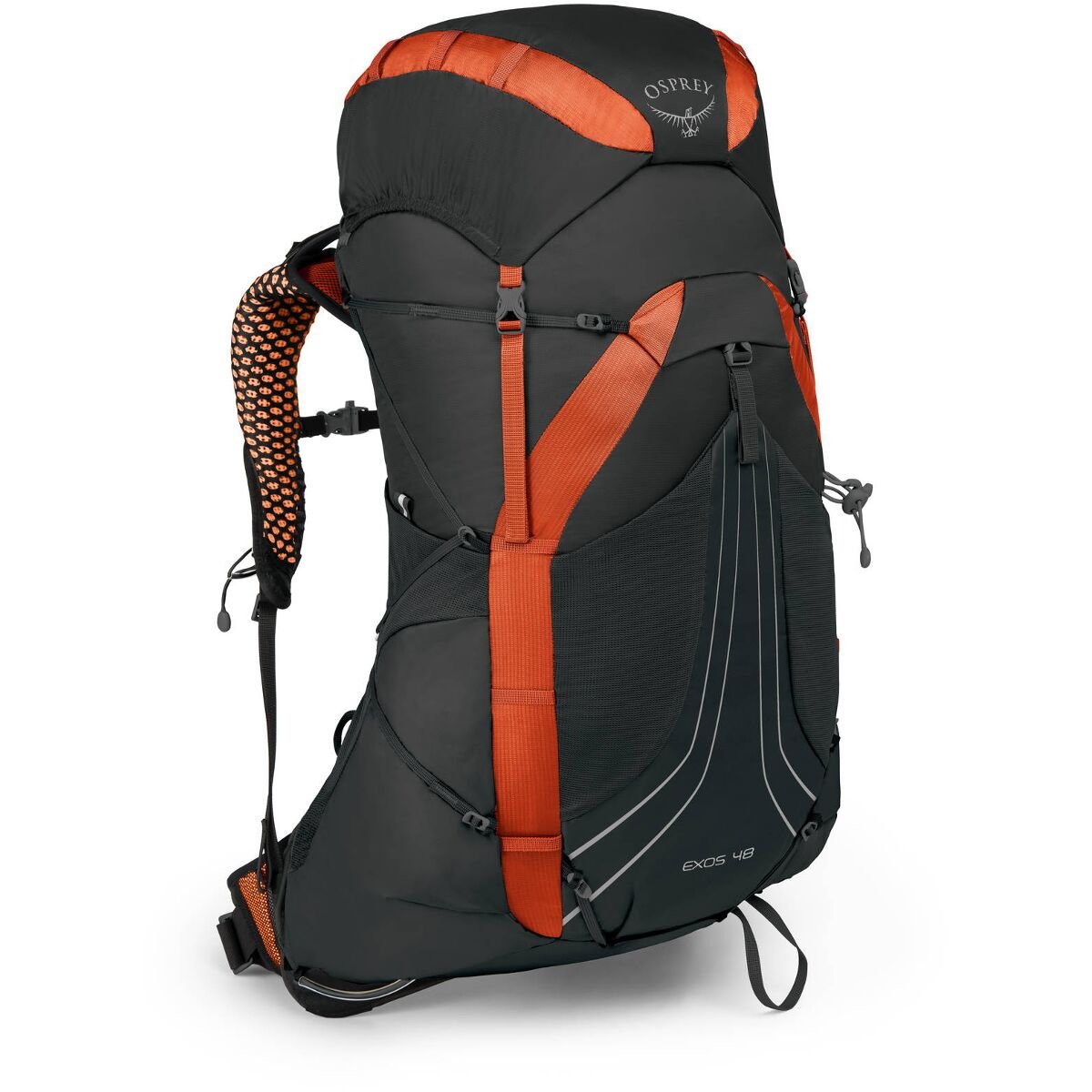 Рюкзак Osprey Exos 48 Blaze Black Черный 009.1740, 009.1741 - отзывы ...