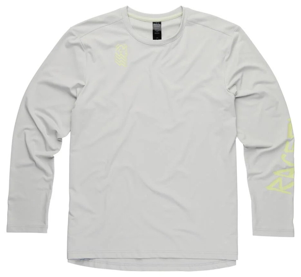 Футболка RaceFace Coммit Long Sleeve Tech Top (Concrete) Серый ...