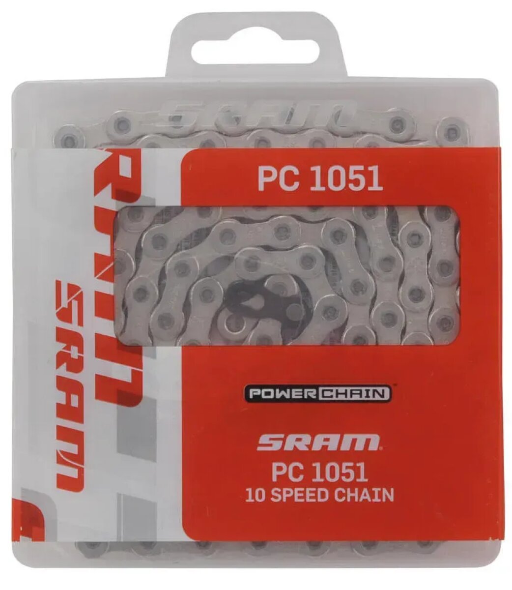 Ланцюг Sram PC 1051 144 PowerLock 10sp Серебристый 00.2518.061.001 ...