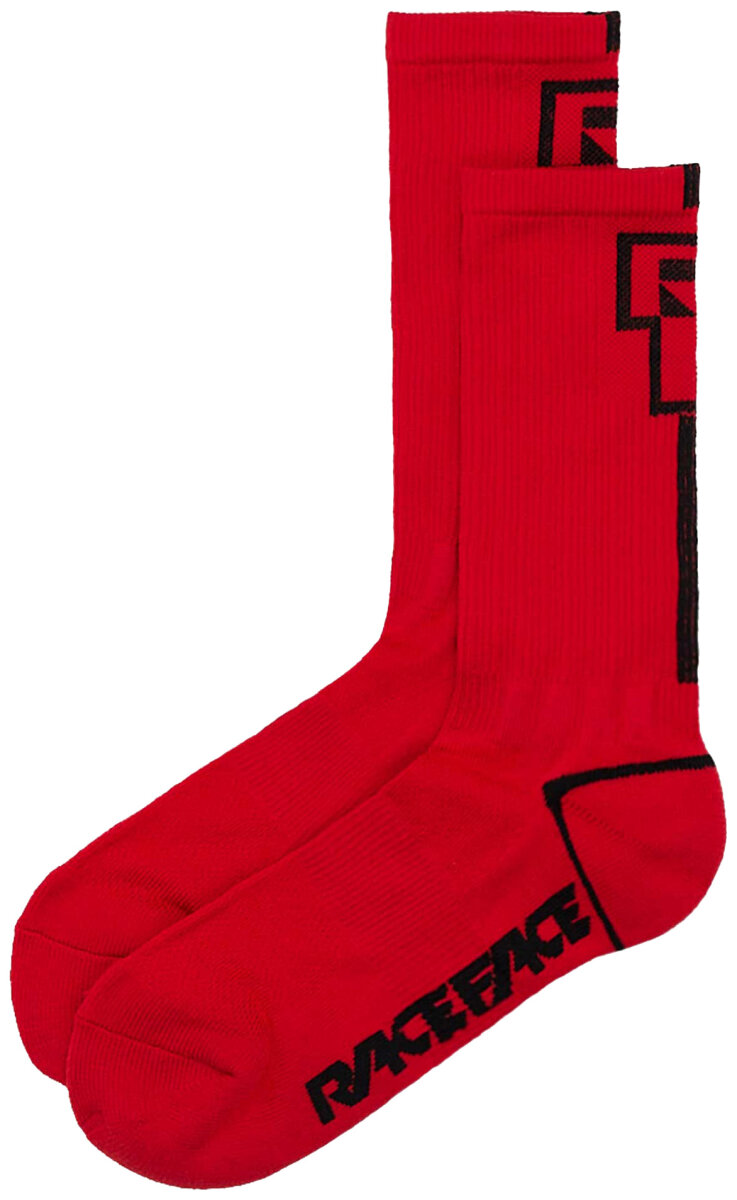 Носки велосипедные RaceFace Indy 7" Socks (Rouge) Красный RFHB106038 ...
