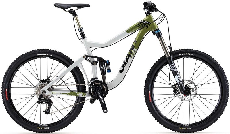 Велосипед Giant REIGN X0 white-green Зеленый VeloOnline