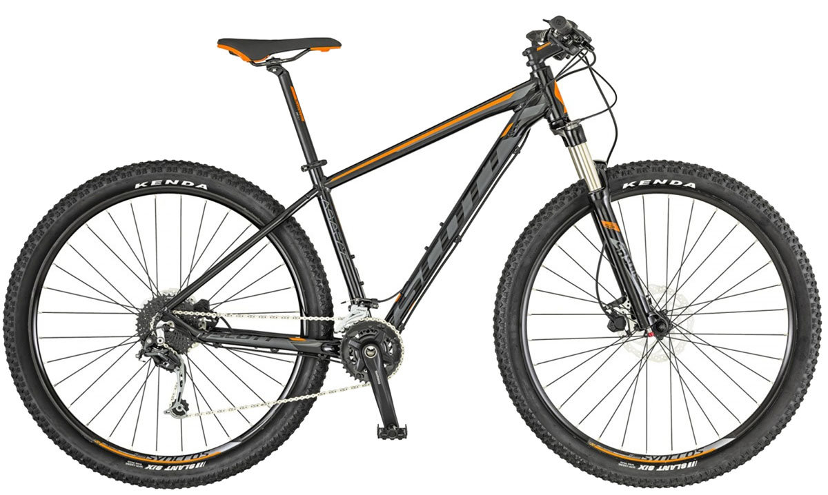 Велосипед Scott ASPECT 730 27,5 black-orange Черный 269824.008, 269824. ...