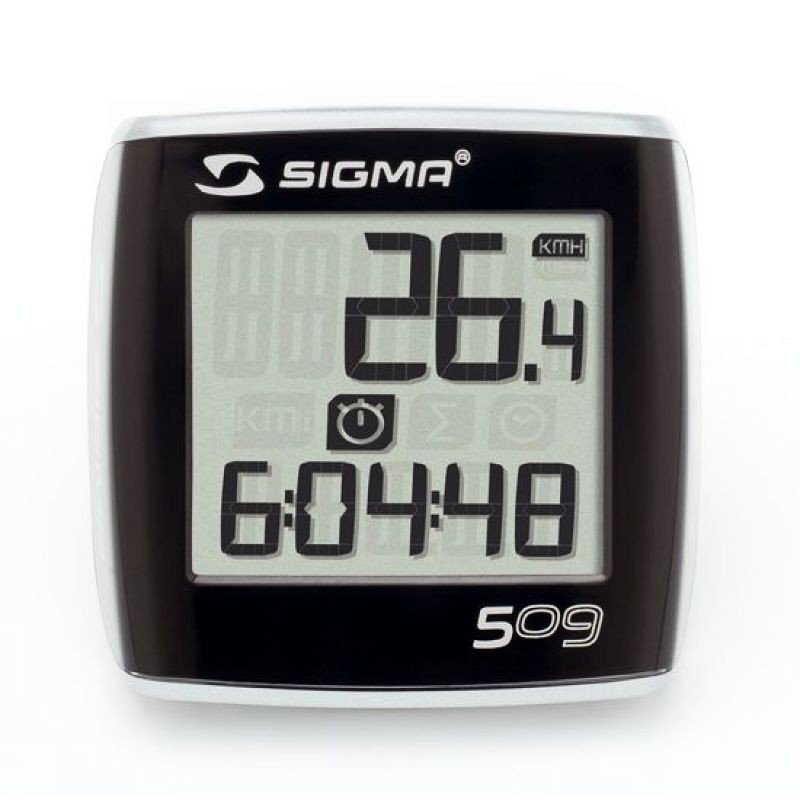 Велокомпьютер Sigma Sport BC 509 Черный VeloOnline