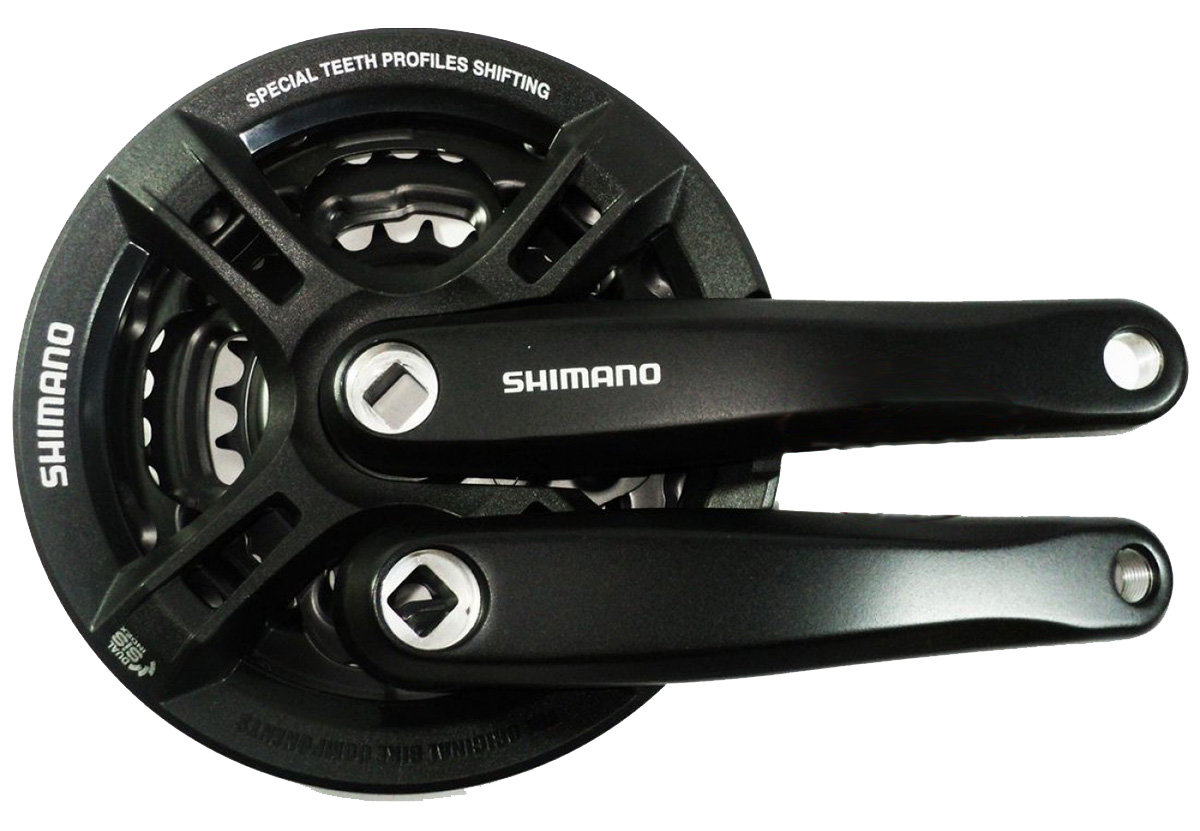 Шатуны Shimano Tourney FC-M171 TOURNEY Черный FCM171C888C3 VeloOnline