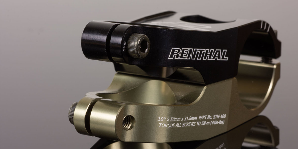 Вынос руля Renthal DUO Stem, 40mm x 10deg Черный STM109-BKAG VeloOnline