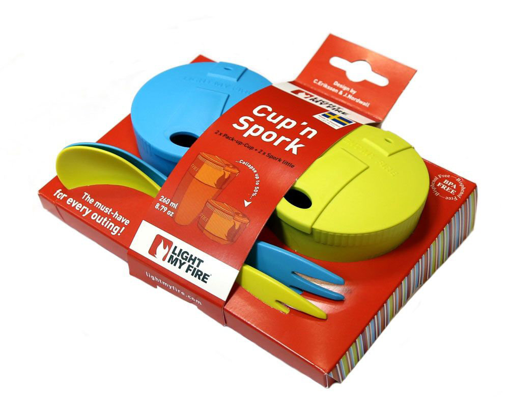 Набор Light My Fire Cup`n Spork Blue/Lime Синий LMF 50396510 - отзывы ...