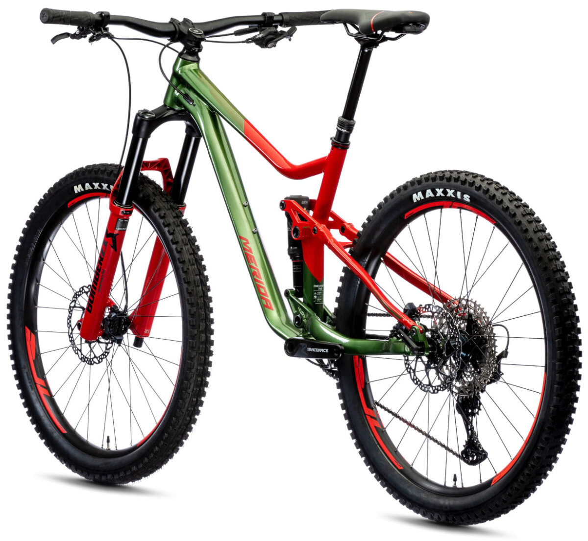 Велосипед Merida One-Forty 700 Green/Red Зеленый 6110878516 VeloOnline