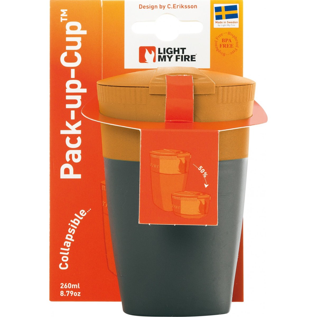 Фляга Light My Fire Pack-up-Cup Orange LMF 42393610 - отзывы, видео ...