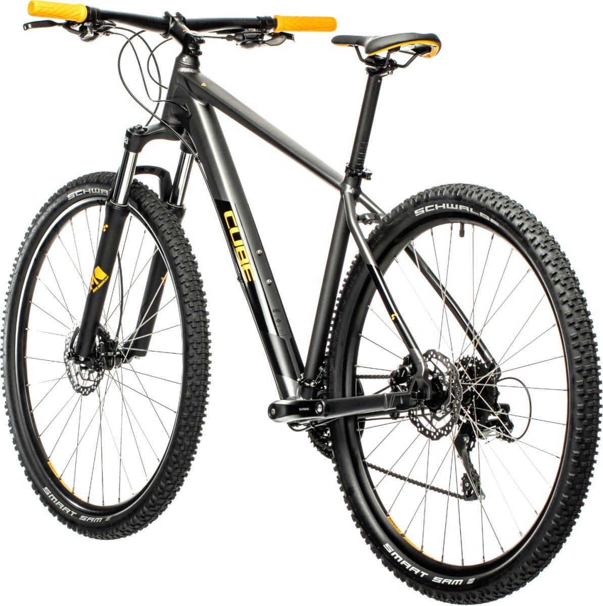 Велосипед Cube Aim Race darkgrey´n´orange Серый 401400-14 VeloOnline