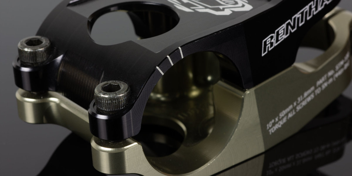 Вынос руля Renthal DUO Stem, 40mm x 10deg Черный STM109-BKAG VeloOnline