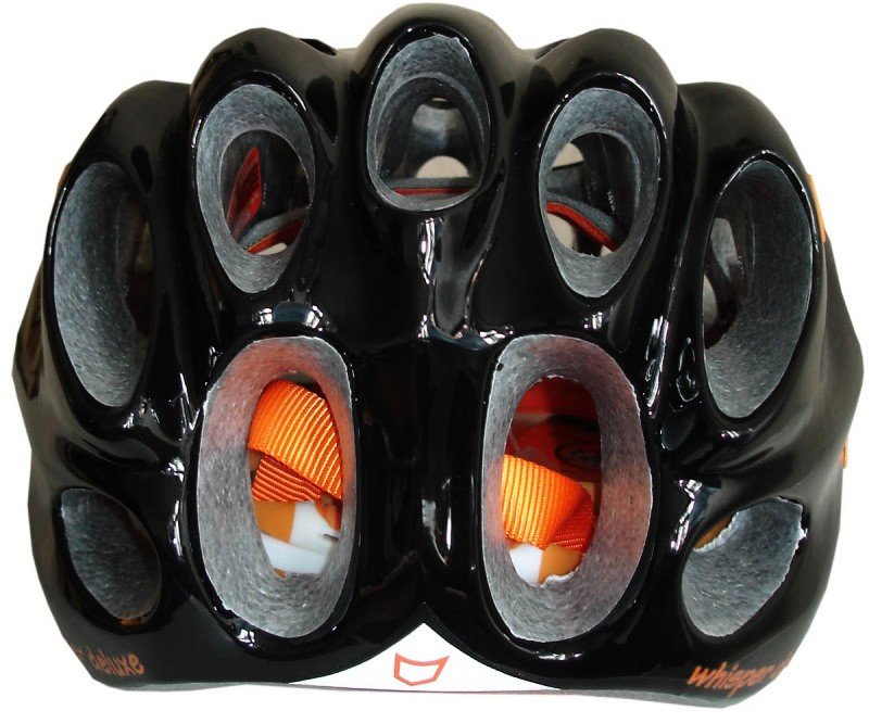Велосипедный шлем Catlike WHISPER PLUS DELUXE black-orange Оранжевый ...