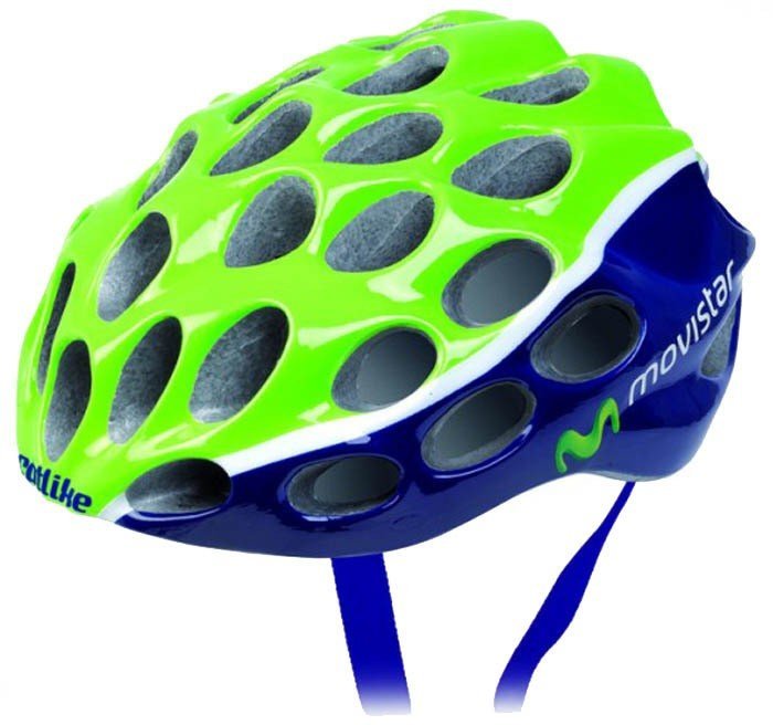 Велосипедный шлем Catlike WHISPER PLUS DELUXE green-blue Зеленый ...