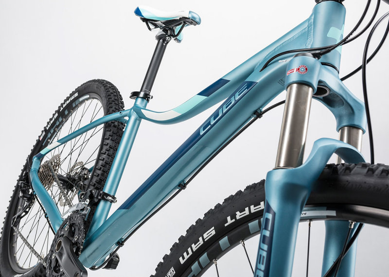 Велосипед Cube ACCESS WLS RACE 29 lindgreen-blue Синий 825301-17 VeloOnline