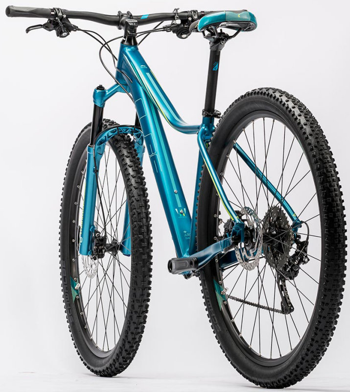 Велосипед Cube ACCESS WLS SL 29 bermudablue-kiwi Синий 725400-17 ...