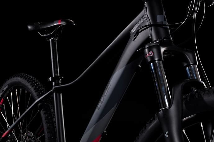 Велосипед Cube ACCESS WS EXC 27,5 black-coral Черный 225300-135, 225300 ...