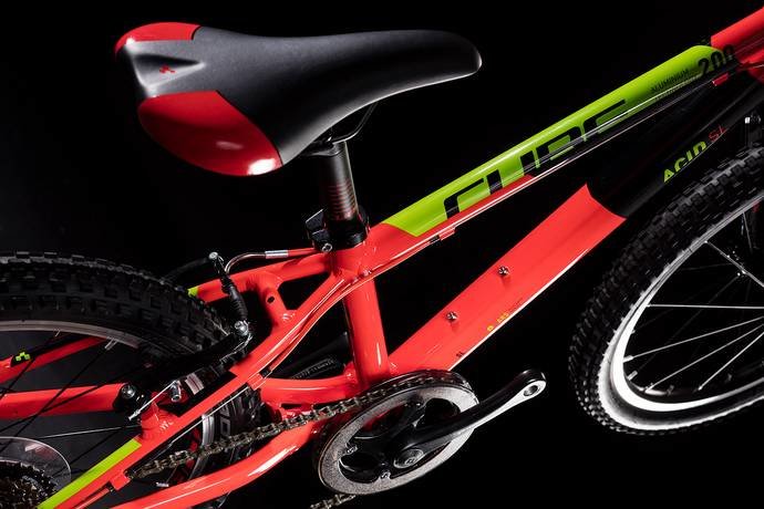 Велосипед Cube ACID 200 SL red-green-black Красный 222180-20 VeloOnline