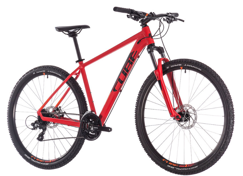 Велосипед Cube AIM 27.5 red-orange Красный 201110-14 VeloOnline