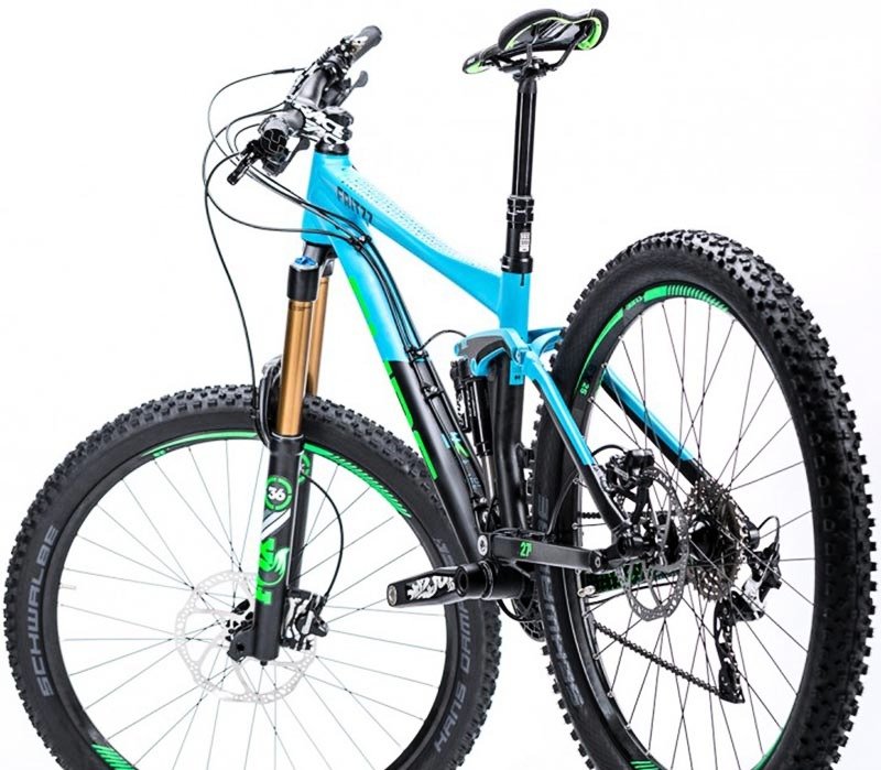 Велосипед Cube FRITZZ 180 HPA RACE 27.5 blue-black Голубой 662301-18 ...