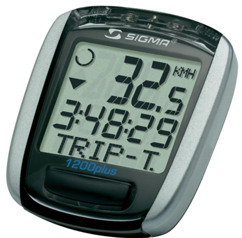 Велокомпьютер Sigma Sport BC 1200+SPD Черный VeloOnline